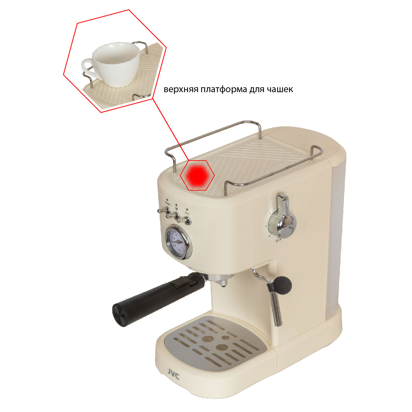 Кофеварка JVC JK-CF32