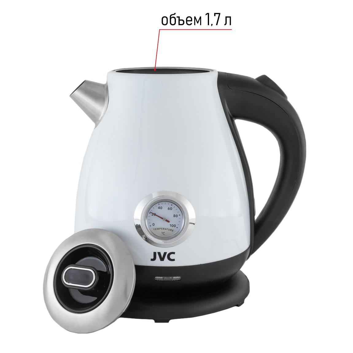 Чайник JVC JK-KE1717 white